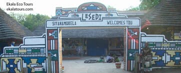 Lesedi Cultural Village Tour. Local culture and diversity.